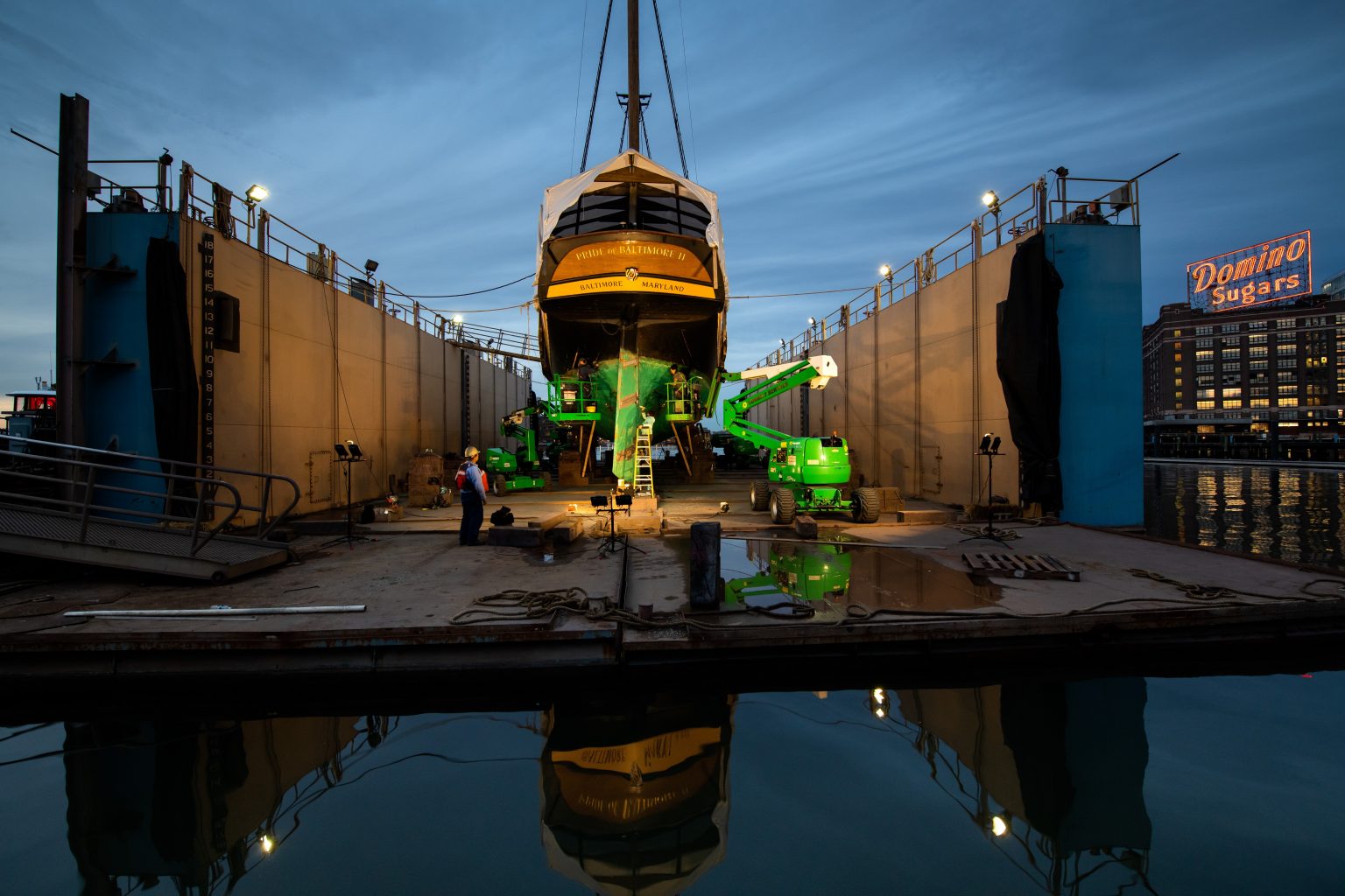 Dry Dock Update! – Pride of Baltimore